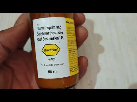 Bactrim Syrup Uses - एंटीबायोटिक दवाई - Septran - Trimethoprim & Sulphamethoxazole Benifits