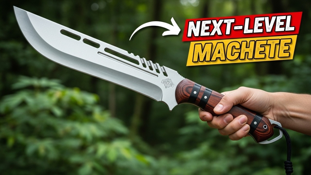 20 Military Tactical Machetes For Survival On Self Defense - YouTube