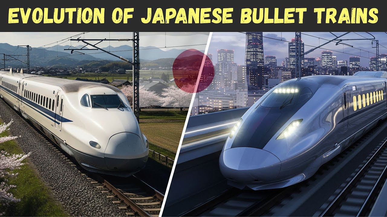 Evolution of Japanese Bullet Trains (1964–2100) — From Shinkansen to ...