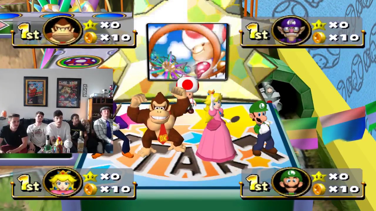 Drunk Mario Party 4 with Ice Poseidon , Voldesad, Kyle and more [VOD ...