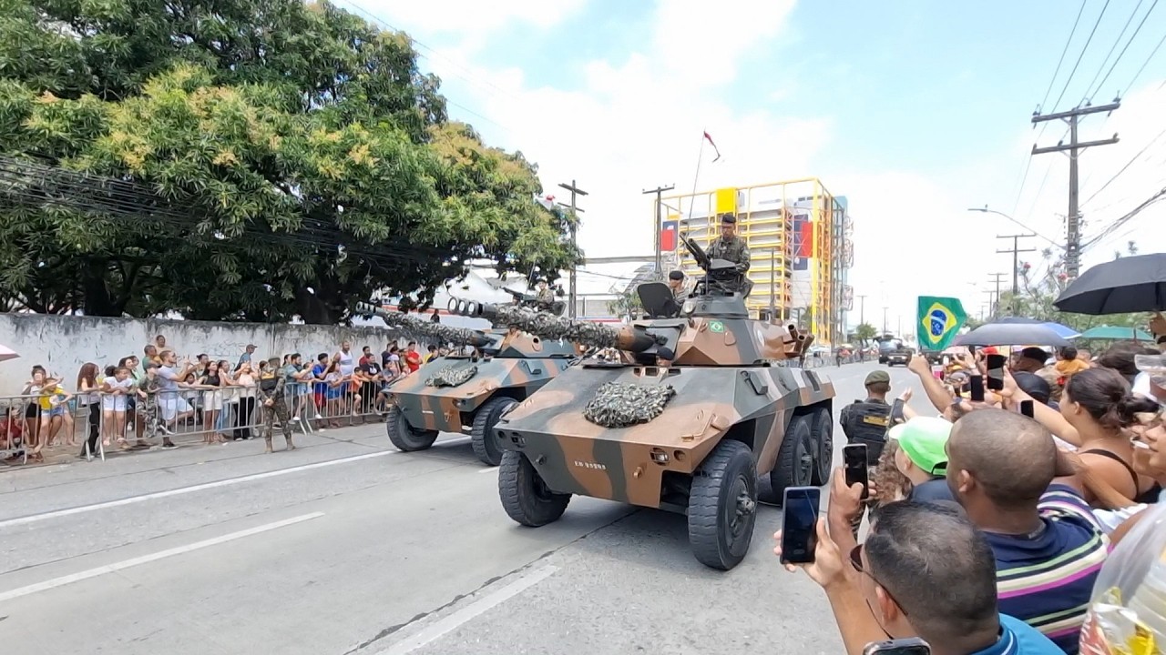 DESFILE 7 DE SETEMBRO EM RECIFE 2024 IMBIRIBEIRA PERNAMBUCO BRASIL ...