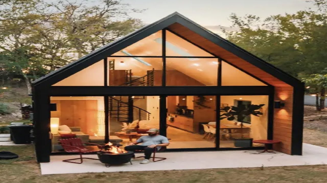 The Most Perfect Beautiful White Rock Cabin at Live Oak Lake - YouTube