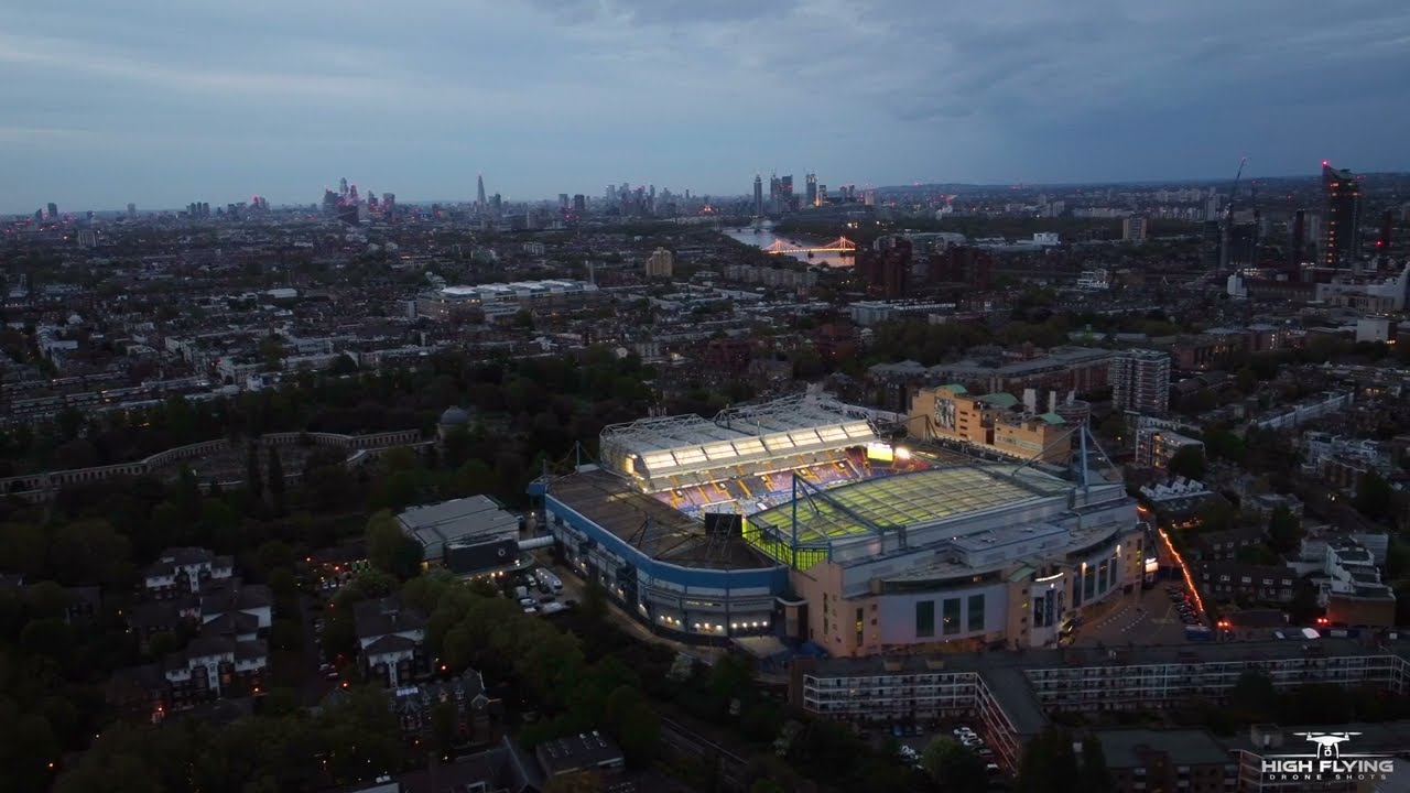 Chelsea FC Drone - YouTube
