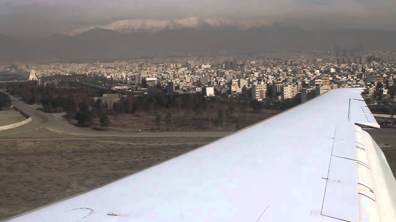 Iran Air MD-80 Approach & Landing Tehran Mehrabad | IR406 - YouTube