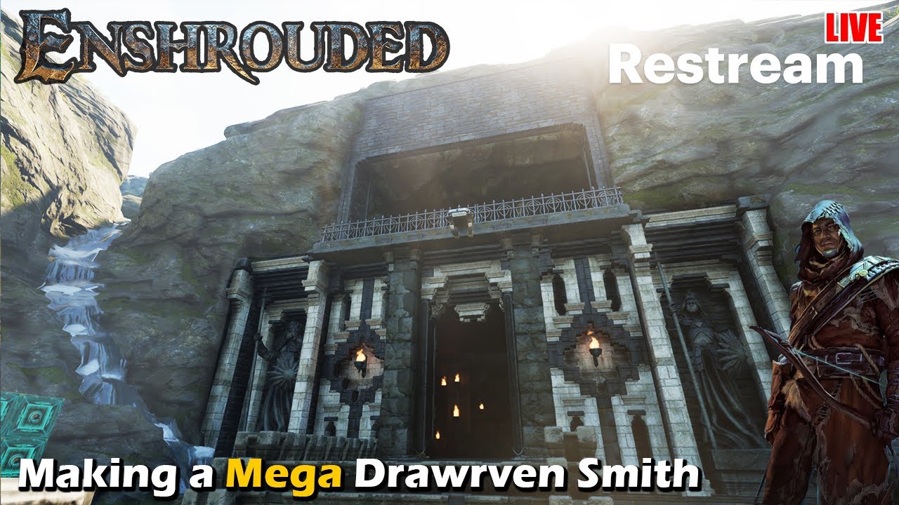 Mega Building to Become the Best Builder in Enshrouded - YouTube