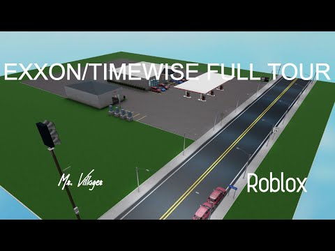 Exxon Timewise Car Wash & Gas Station | Full Tour | ROBLOX Video - YouTube