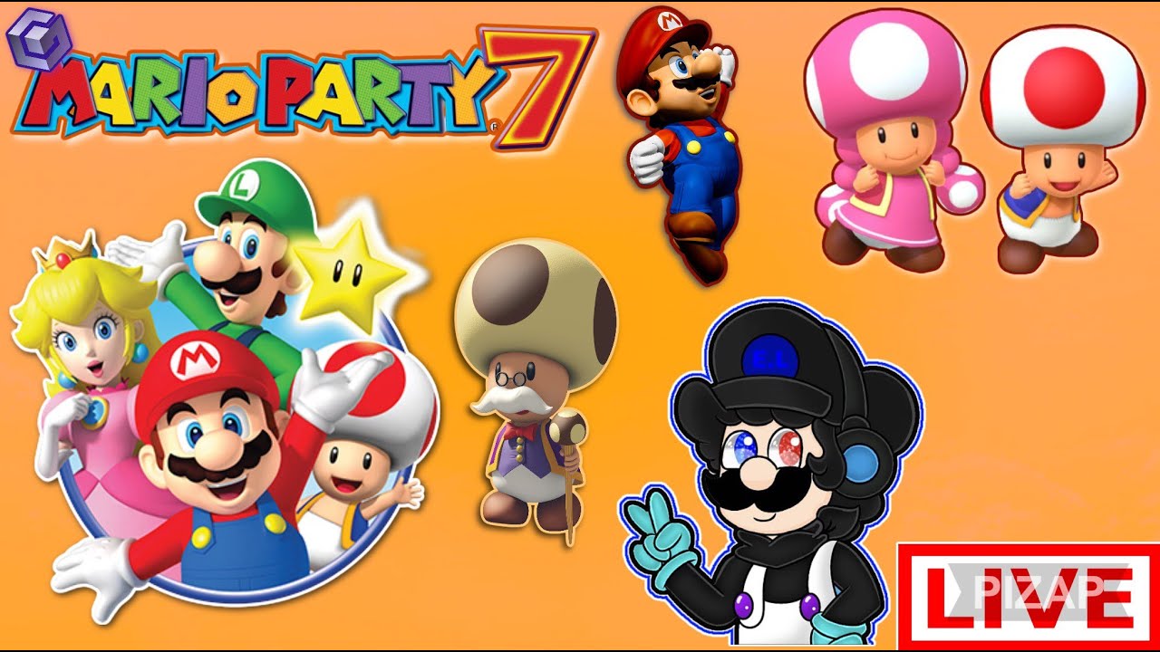 Mario Party 7 - All Character Story Mode - Part 1 - Toadally Normal ...