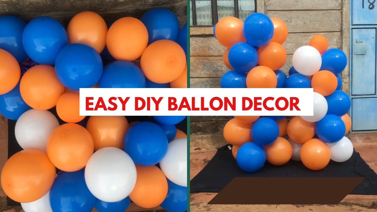 How to make Easy DIY Ballon Decor for Birthday|Baby Shower| Special ...