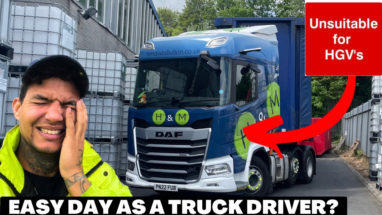 Reality of a HGV Truck Driver - Trucking UK - YouTube