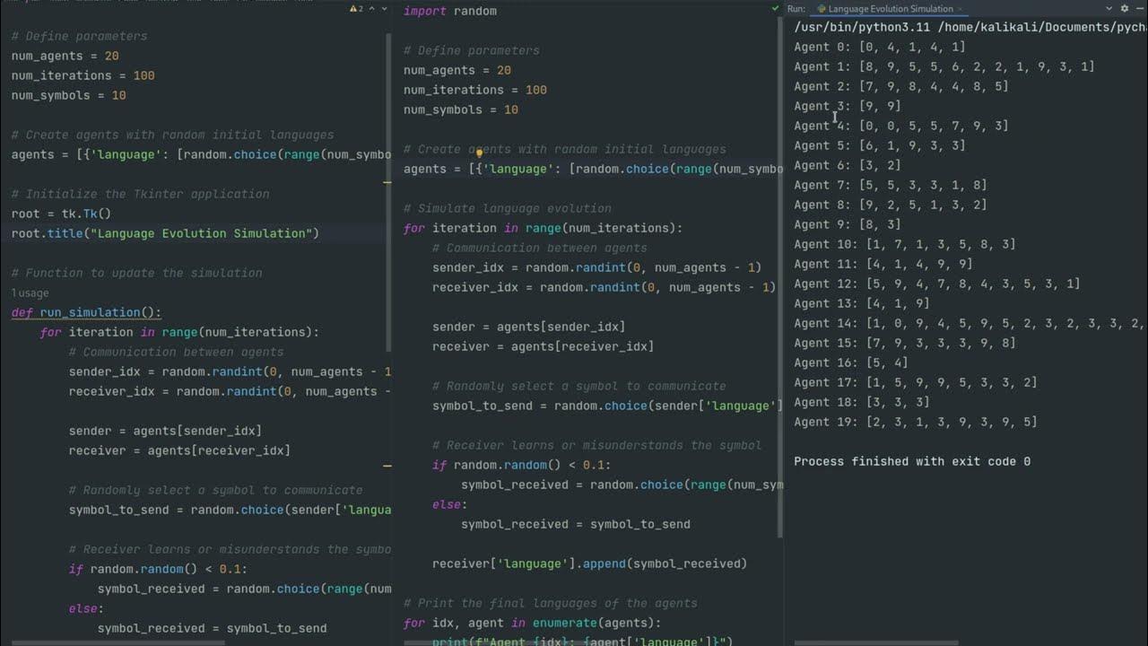 Simulating Language Evolution in Python | Python Language Evolution ...