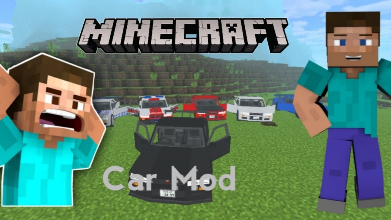 How to download Cars Mod in Minecraft | Car Addon @BugWheel - YouTube