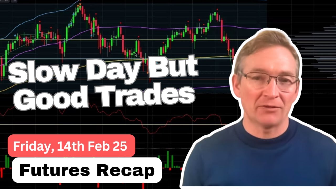 Live Futures Trading Recap | 14th Feb, 2025 | Slow Day But Still Good ...