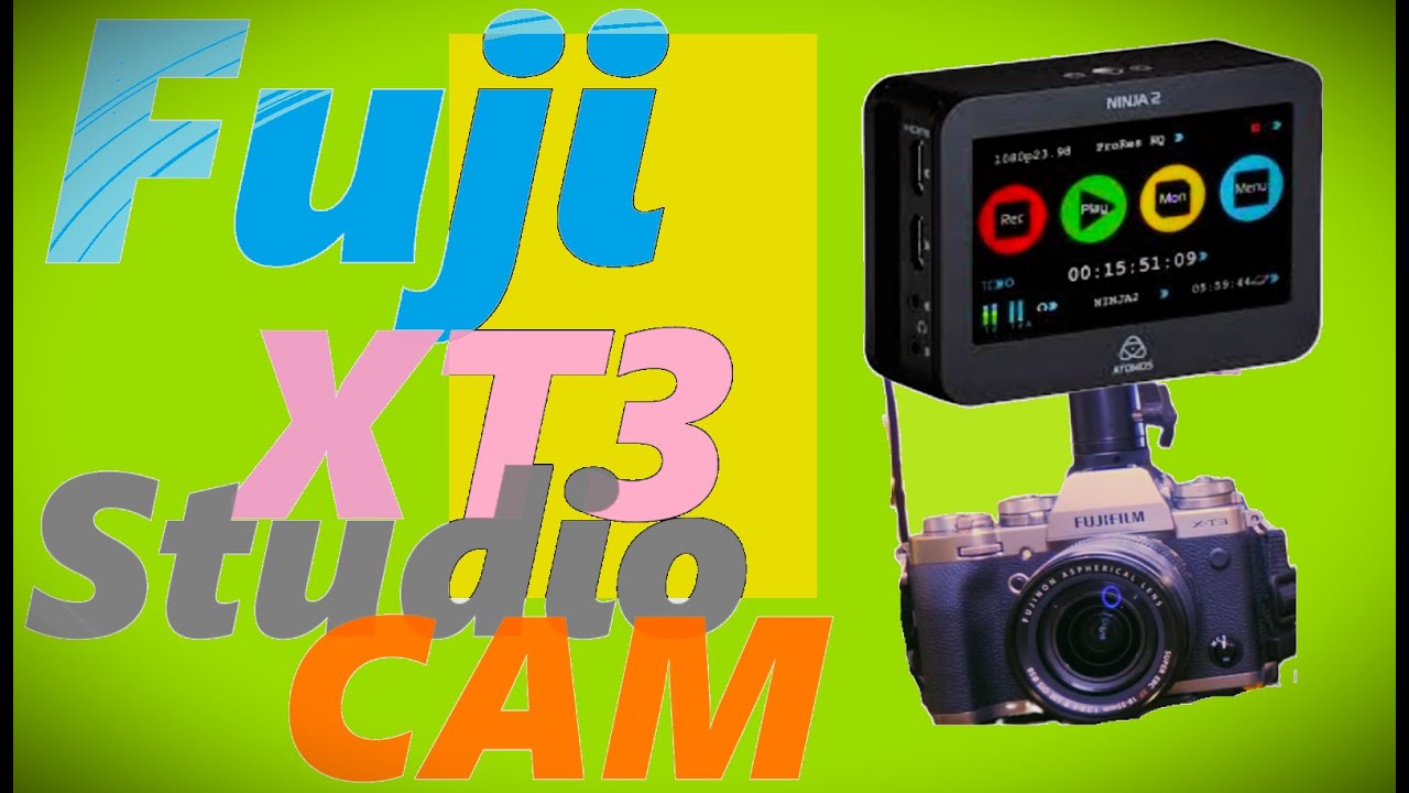 How to set up Fuji XT3 as a Portable Outdoor Field Studio Camera - YouTube