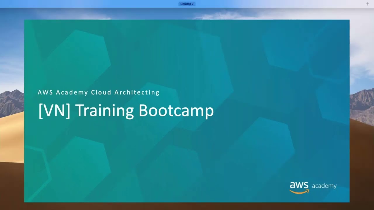 [AWS Architecting] Module 1-AWS Academy Cloud ArchitectingModule 2 ...