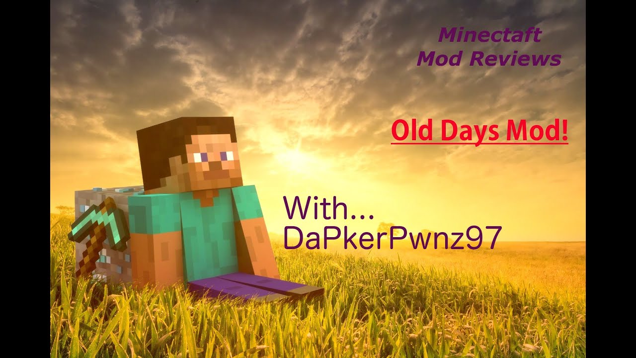 Minecraft; Mod Review: Old Days Mod! - YouTube