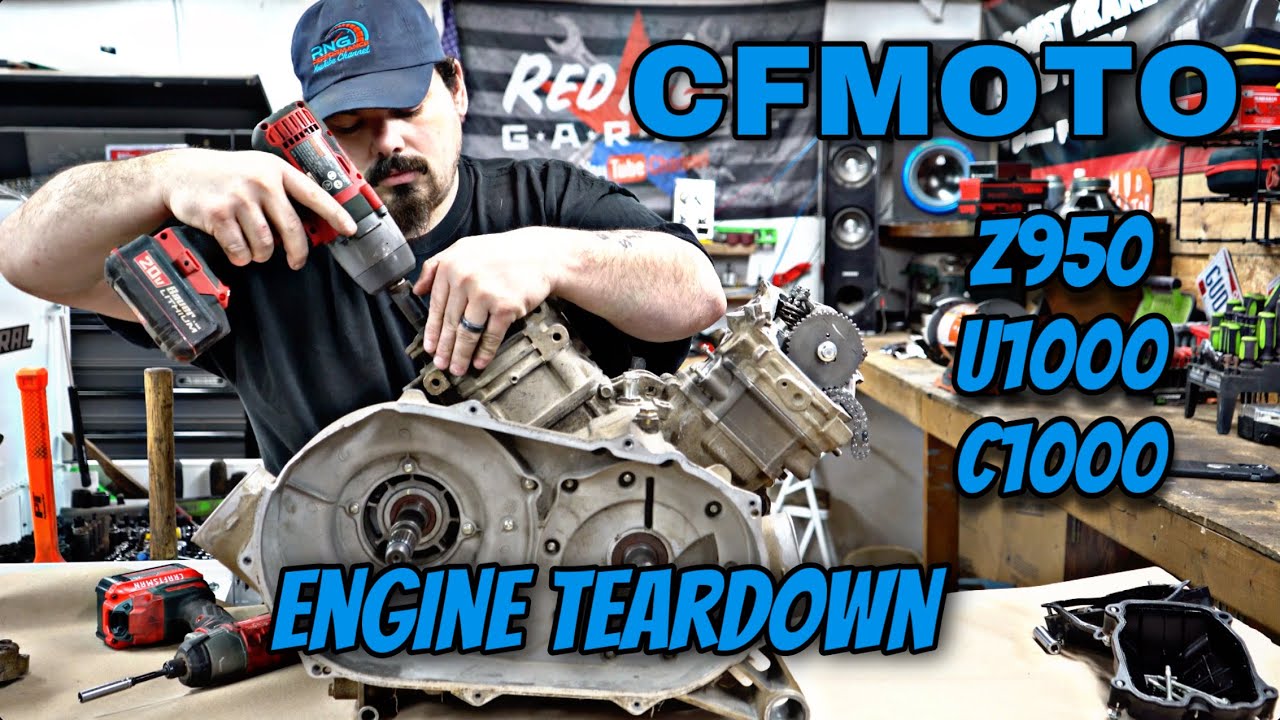 CFMOTO ZForce 950 UForce 1000 CForce 1000 Engine Teardown - YouTube