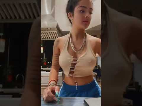 Malu Trevejo on Instagram live December 2 2021