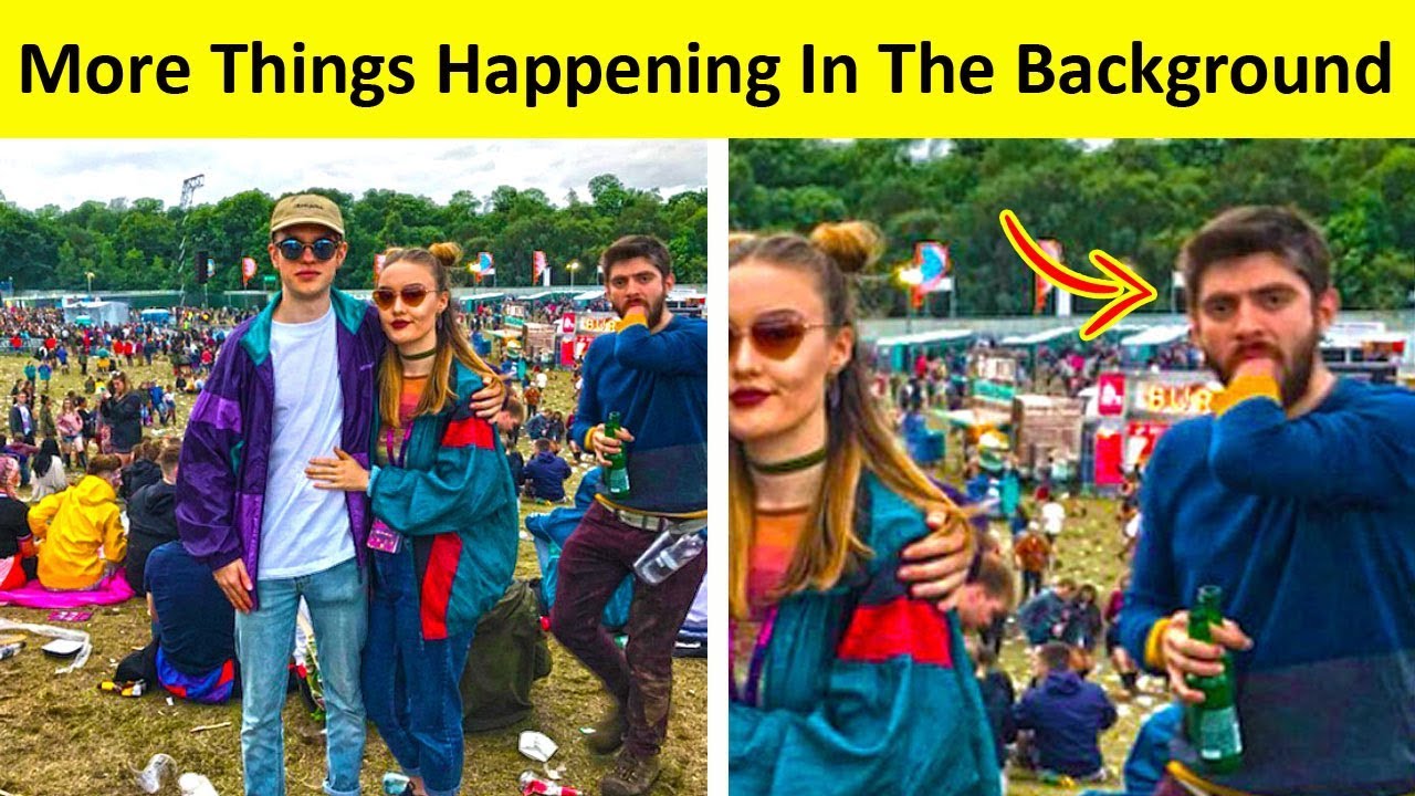 NEVER Forget To Check Your Background... (New Pics!) - YouTube