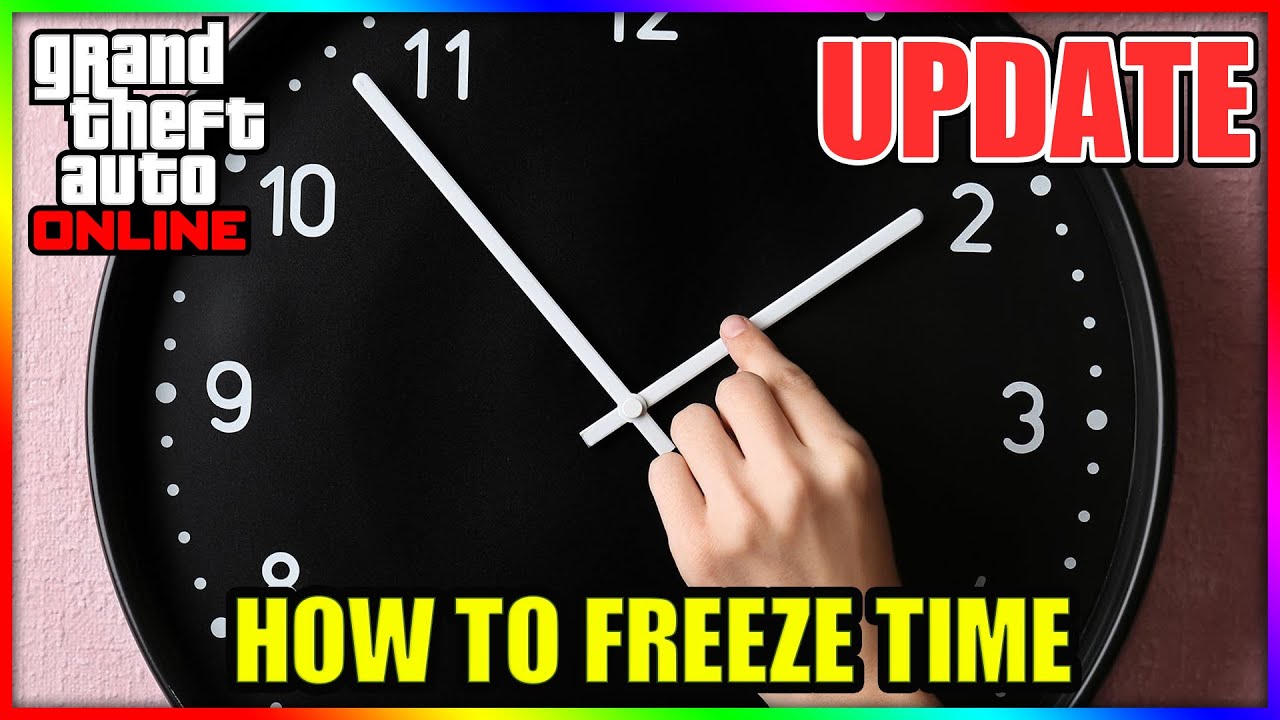 GTA Online - How To Freeze Time After Patch 1.66 | Frozen Time Glitch ...