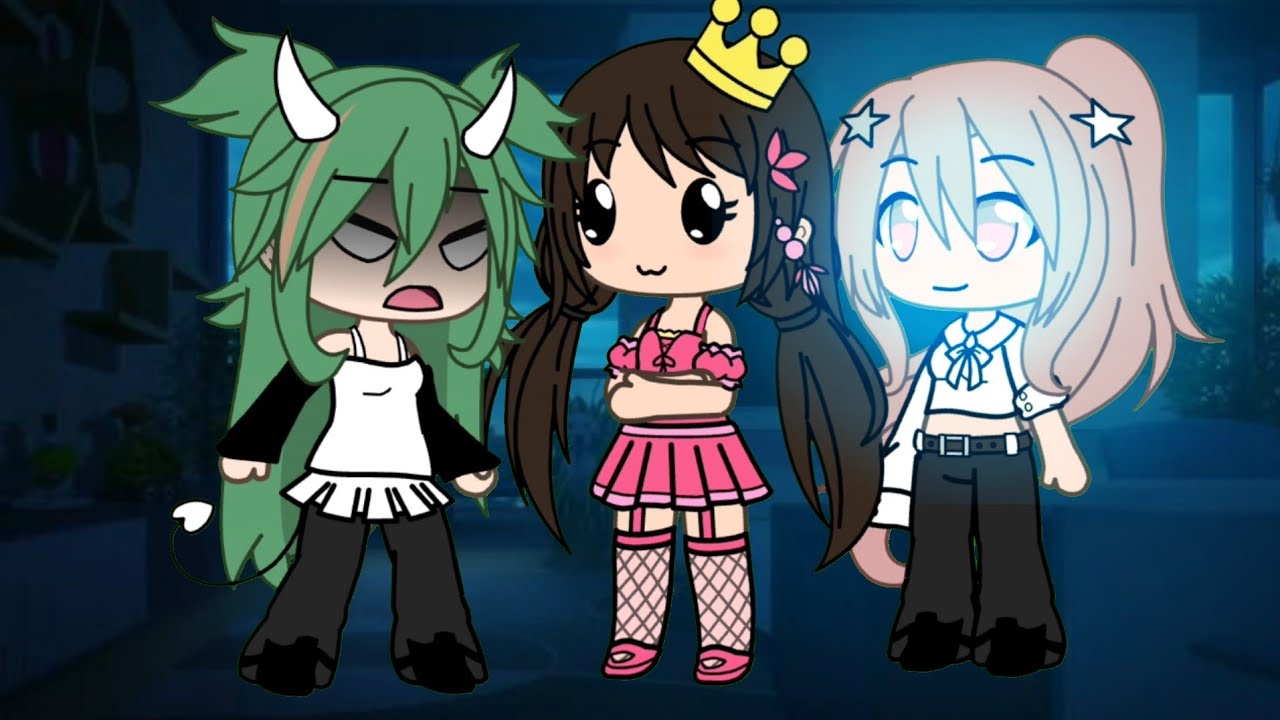 literally no one in power outing😭🖐 // gacha life// trio - YouTube