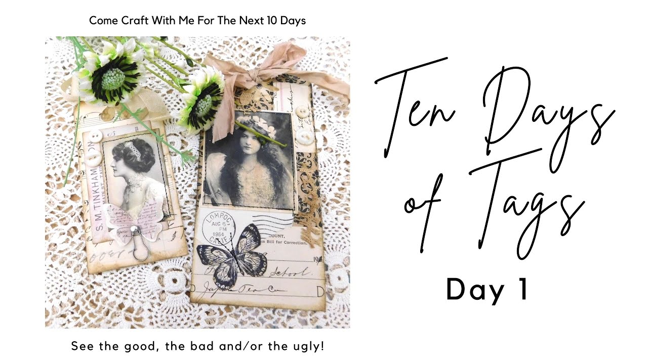 Ten Days Of Tags Series - Day 1 - YouTube