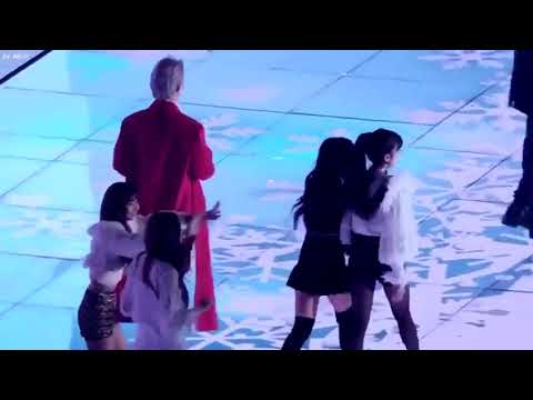 [FANCAM] BLACKPINK AND MINO MOMENTS @SBSGAYO