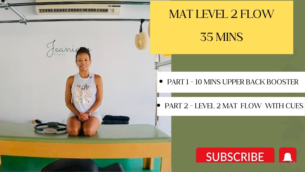 Mat level 2 for instantly improved posture - YouTube