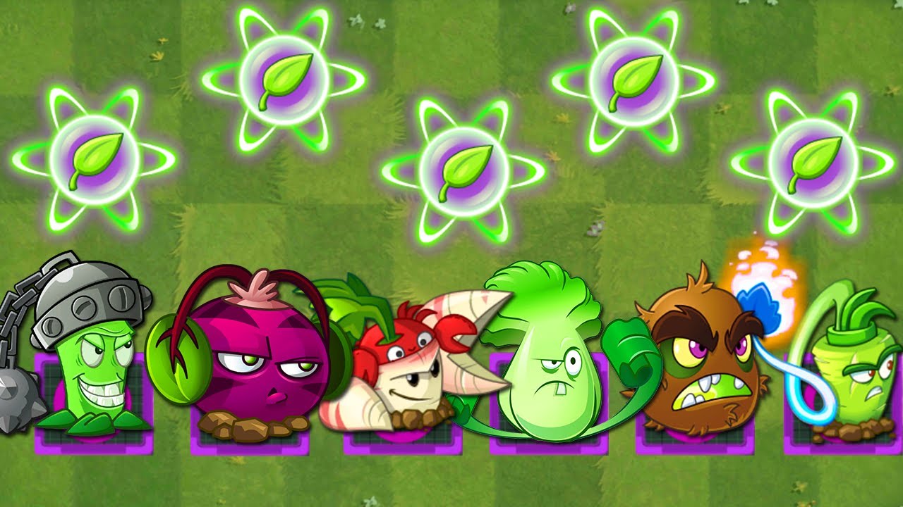Plants vs Zombies 2 Final Boss - Every BOXING Plants Power-Up vs PvZ2 ...