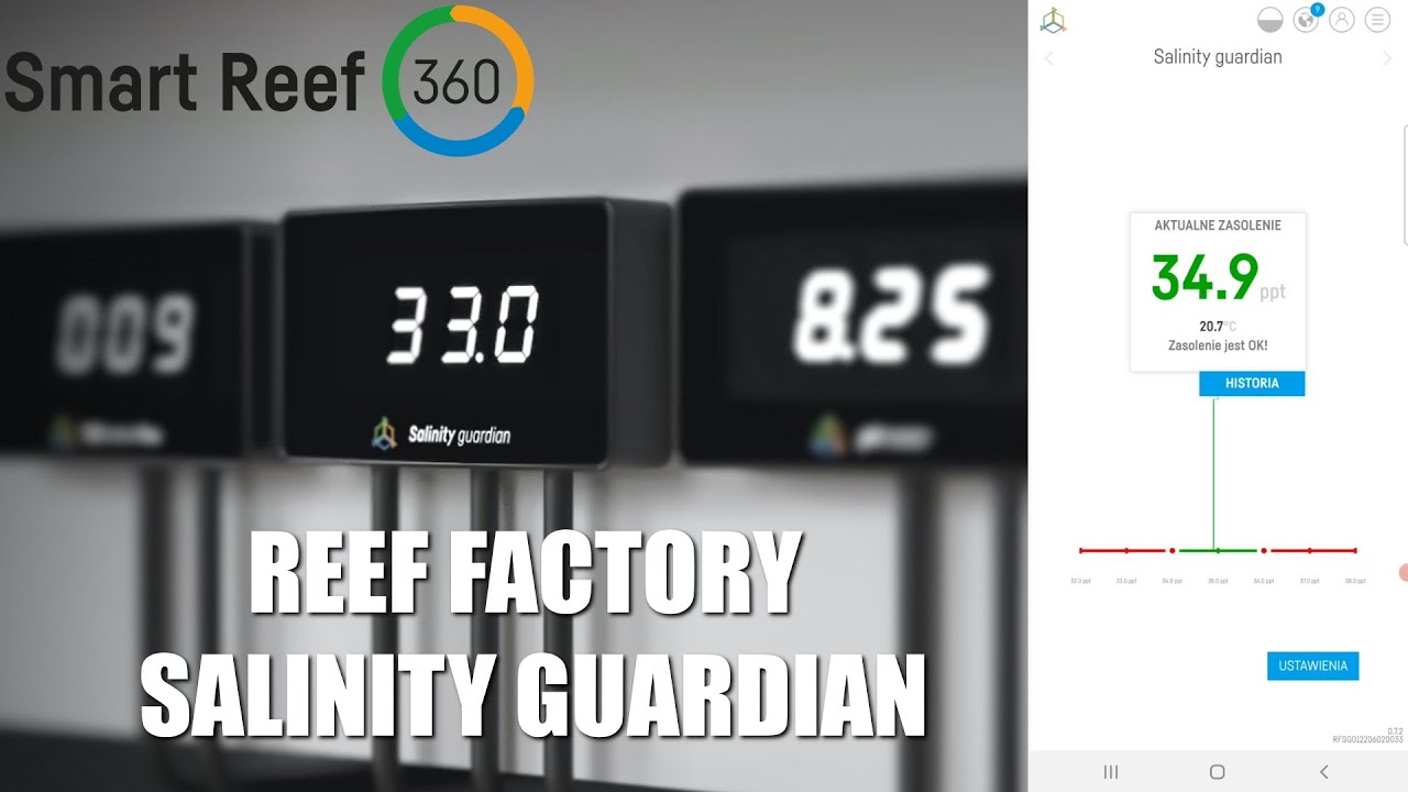 Reef Factory Salinity Guardian - Unboxing Miernika Zasolenia - YouTube
