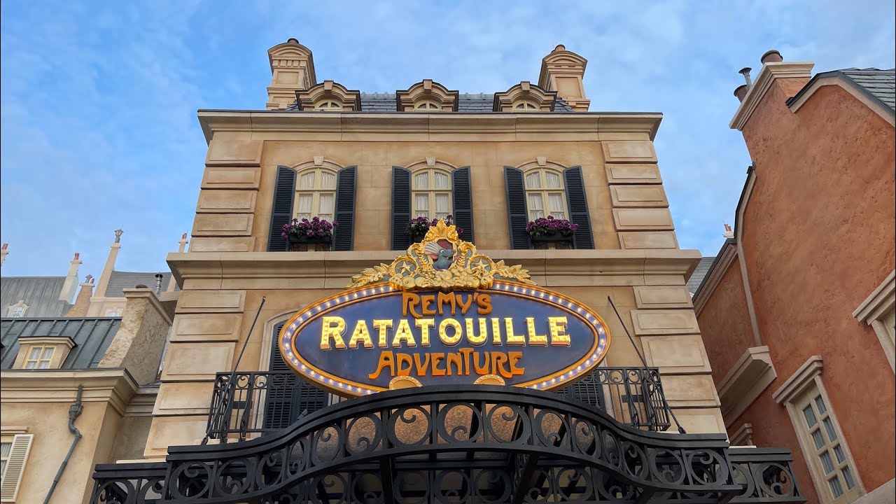 Remy’s Ratatouille Adventure Walt Disney World Full Ride POV 4K HDR 🐭 ...