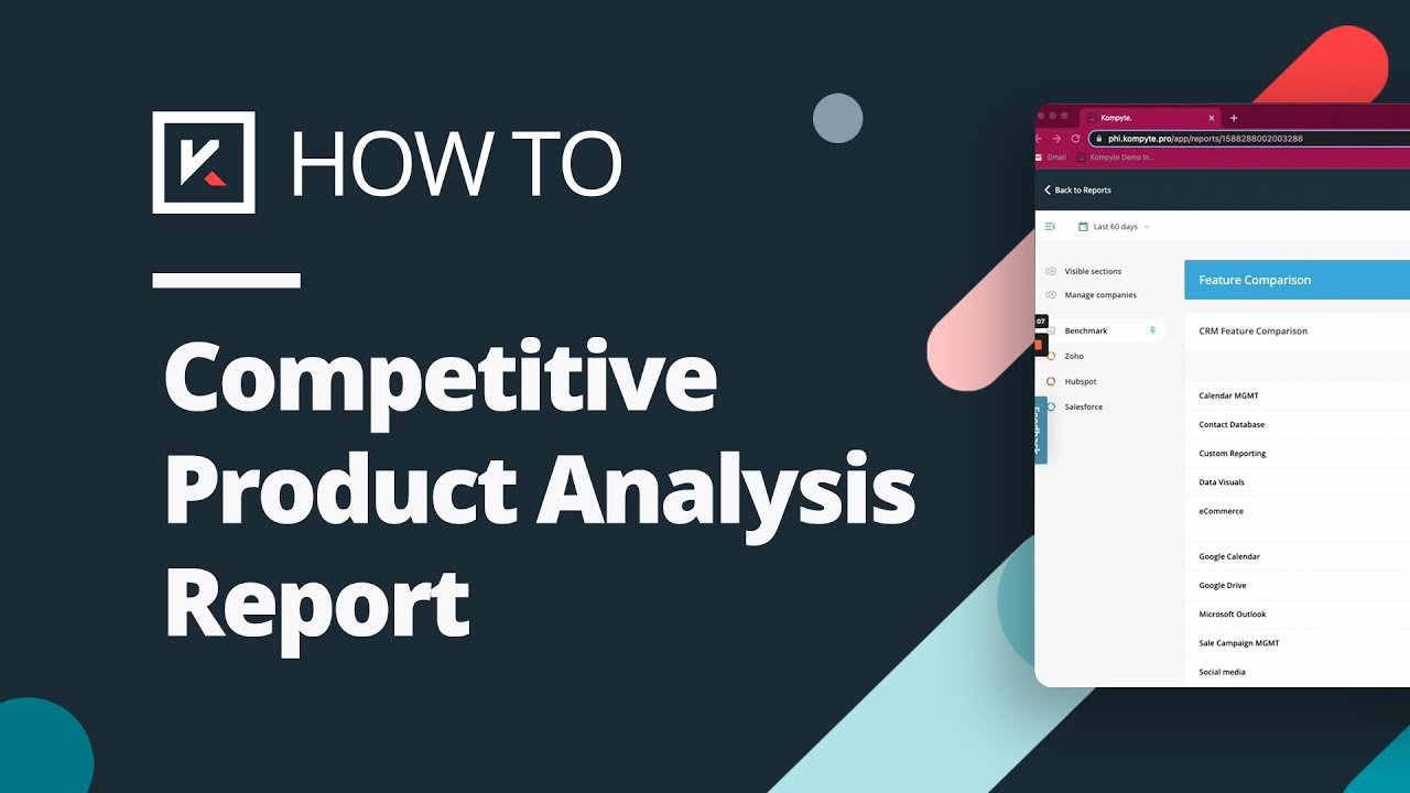 How to Create a Competitive Product Analysis in Kompyte - YouTube