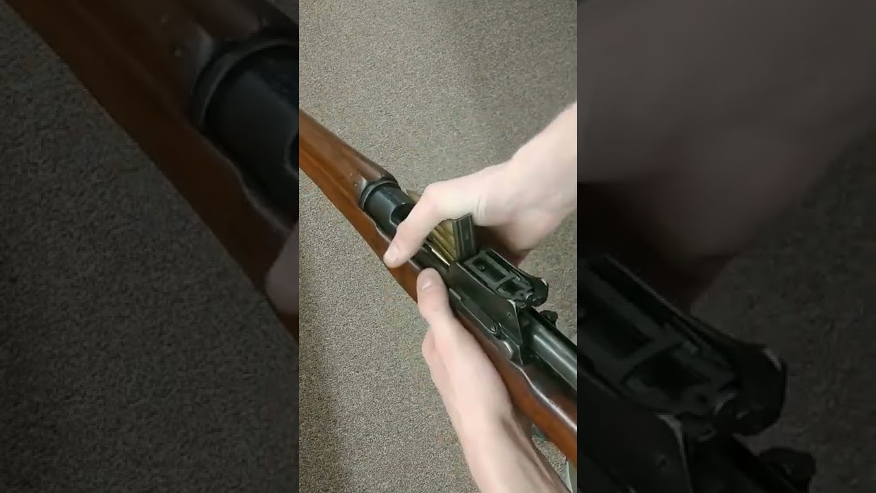 M1917 Enfield Reload (In My Opinion The Best Combat Bolt Action Ever ...