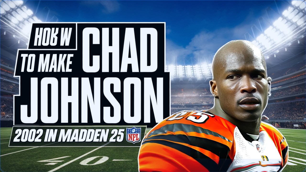 How To Make Chad Johnson 2002 In Madden 25 - YouTube