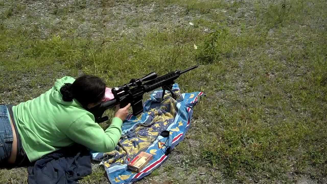 Armalite Super SASS 7.62x51/ 308win sniper rifle - YouTube
