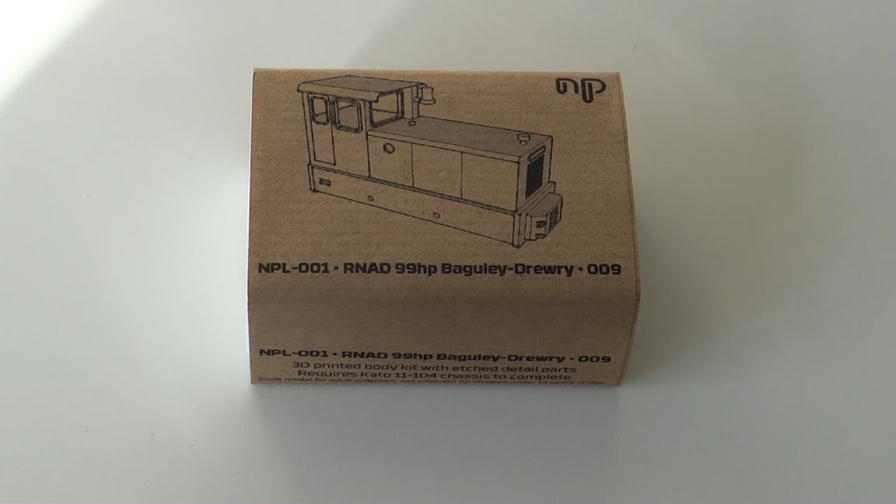 Unboxing the 99hp Baguley-Drewry Kit from Narrow Planet - YouTube