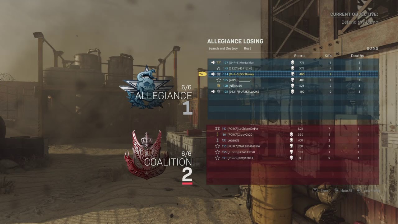 Call of Duty®: Modern Warfare® Search & Destroy C4 skills - YouTube