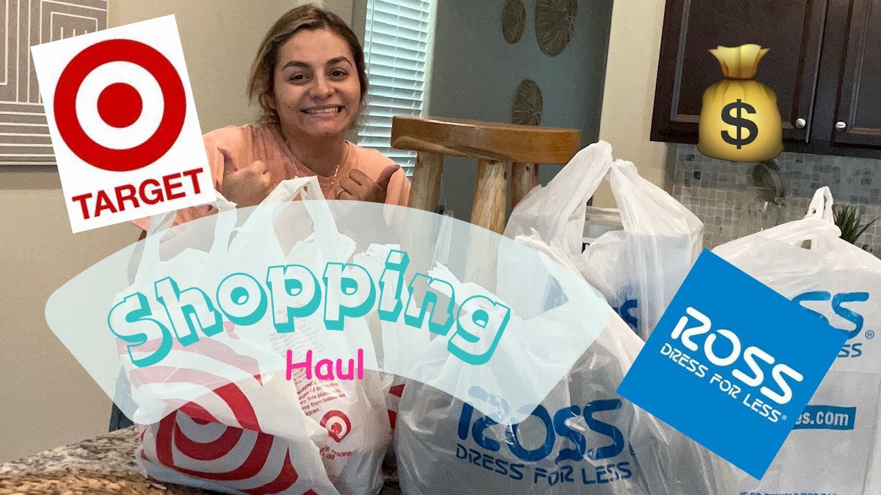 Shopping Haul *Ross and Mini Target Haul* - YouTube