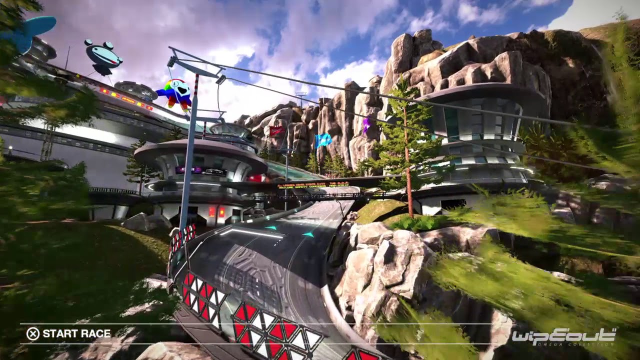 WIPEOUT™ OMEGA COLLECTION DEMO BEFORE RIDE PREVIEW - YouTube