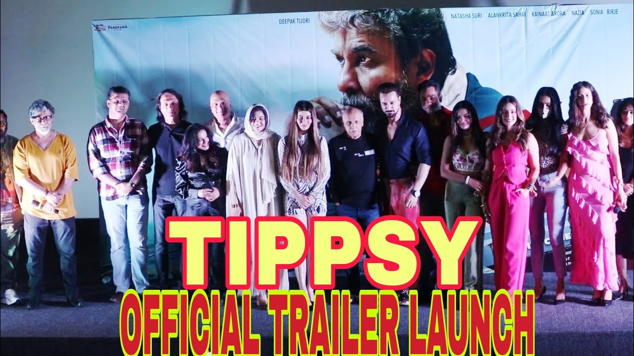 UNCUT - TIPPSY Trailer Launch l Mahesh Bhatt, Pooja Bhatt, Deepak ...