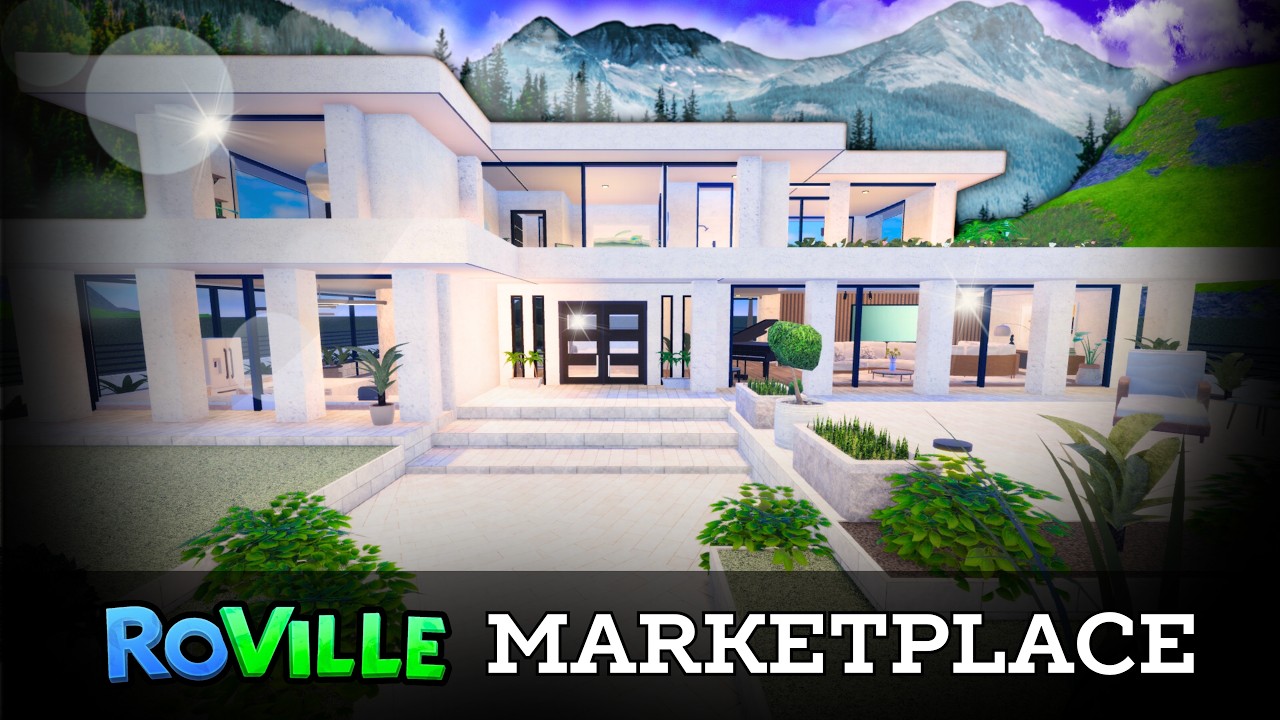 ROBLOX 🏘️⏩ The Modern Mansion || Best Of RoVille Home Edition With ...