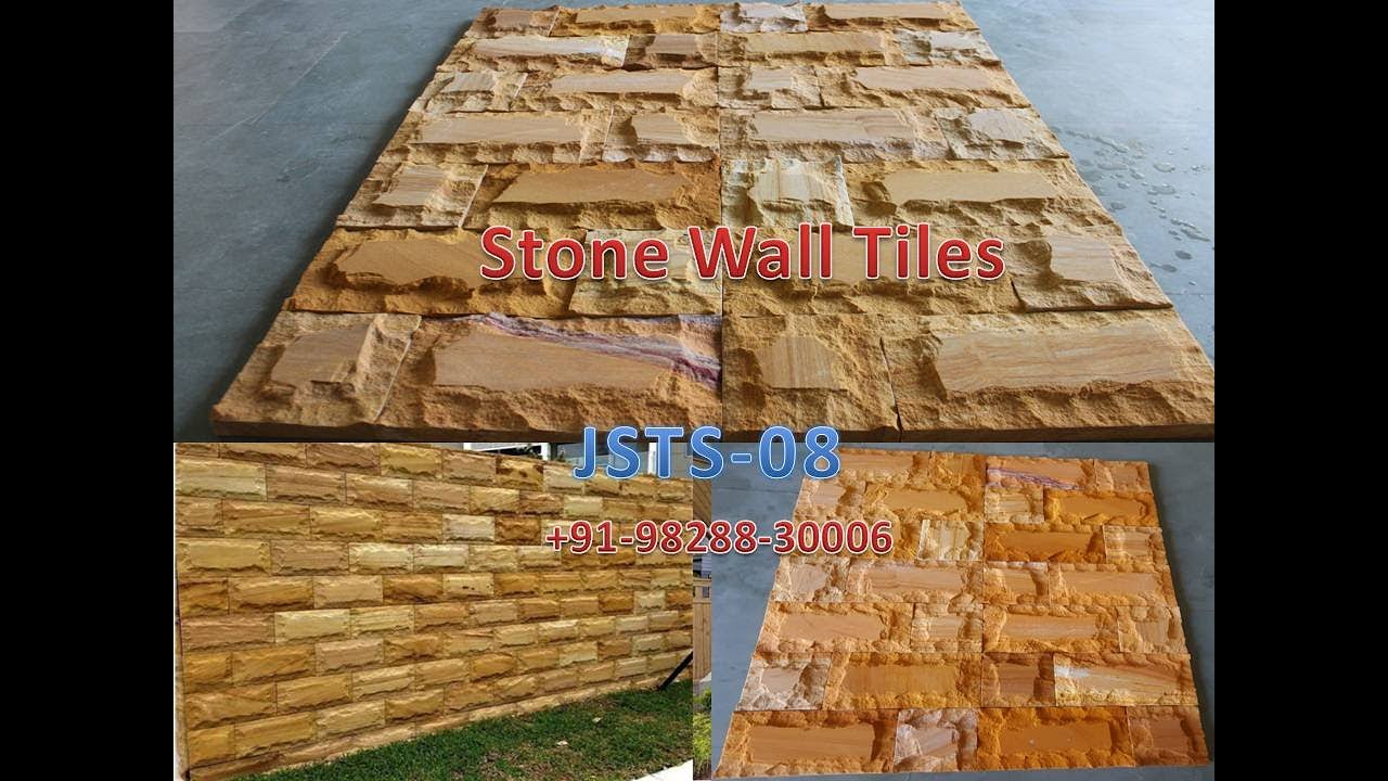 Stone Wall Cladding Tiles For Boundary Walls & Exterior Outdoor Wall ...