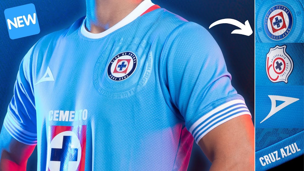 ¡El NUEVO JERSEY PIRMA de CRUZ AZUL 2024-2025, al DETALLE! - YouTube
