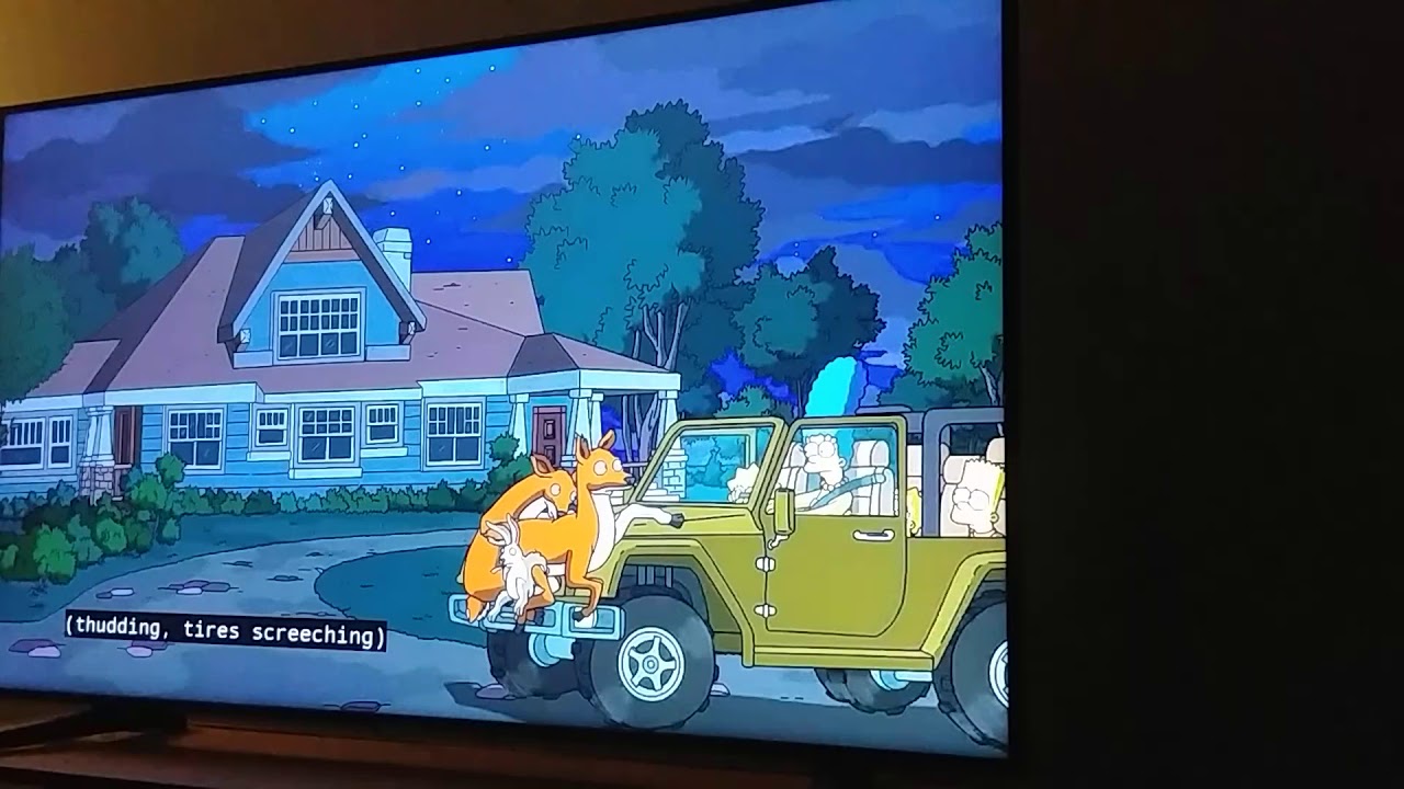 Marge Simpson driving a Jeep 🚙 - YouTube