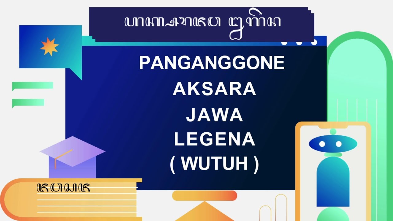 AKSARA JAWA LEGENA DAN PENGGUNAANNYA - YouTube