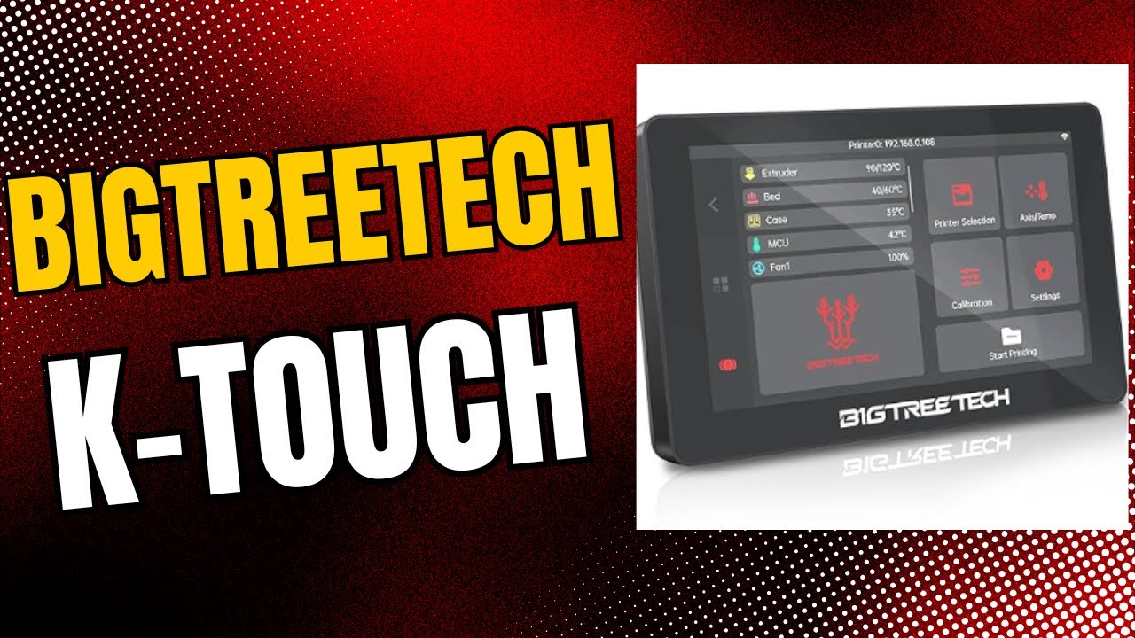 Bigtreetech K Touch Review: UNBOXING & First Look | 3D Printer Upgrade - YouTube