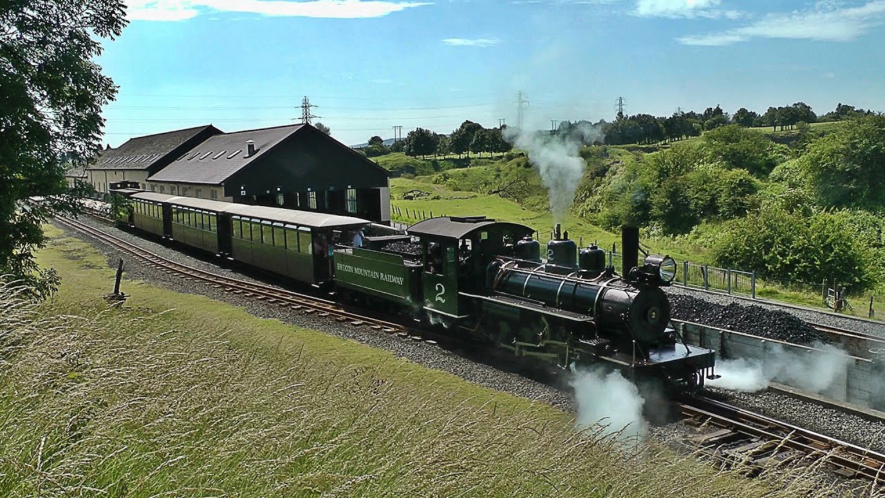 A Baldwin in the Brecon Beacons - The Brecon Mountain Railway - 10/07 ...