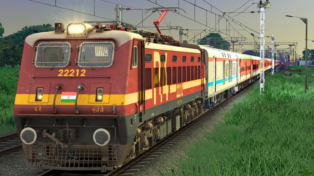 12760 Charminar Express | RAILWORKS 3 | TRAIN SIMULATOR | BUMPY ...