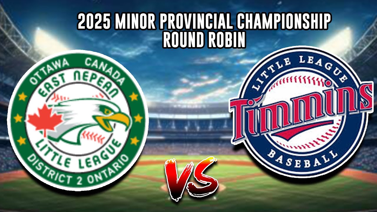Timmins Lynx vs East Nepean Eagles - 2025 Minor Provincial LL ...