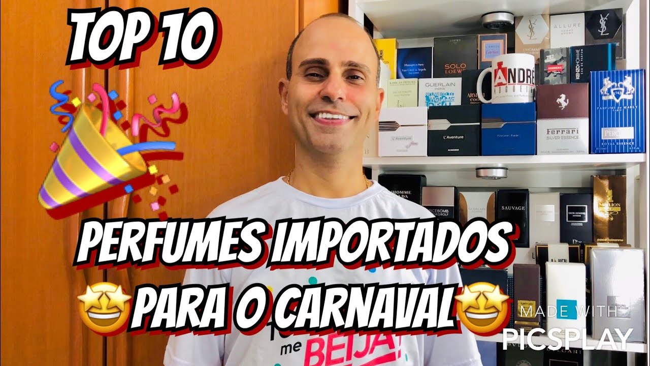 Top 10 Perfumes Importados para o Carnaval - YouTube