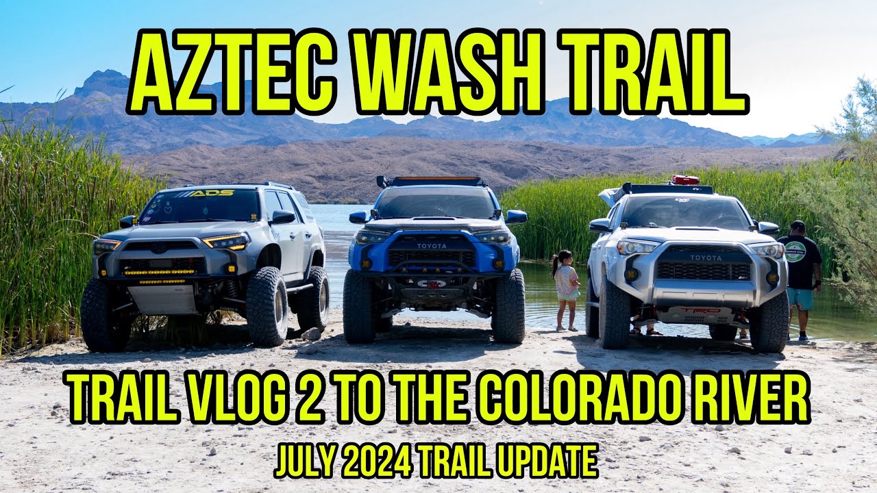 Trail Vlog 2 - Aztec Wash Trail - YouTube